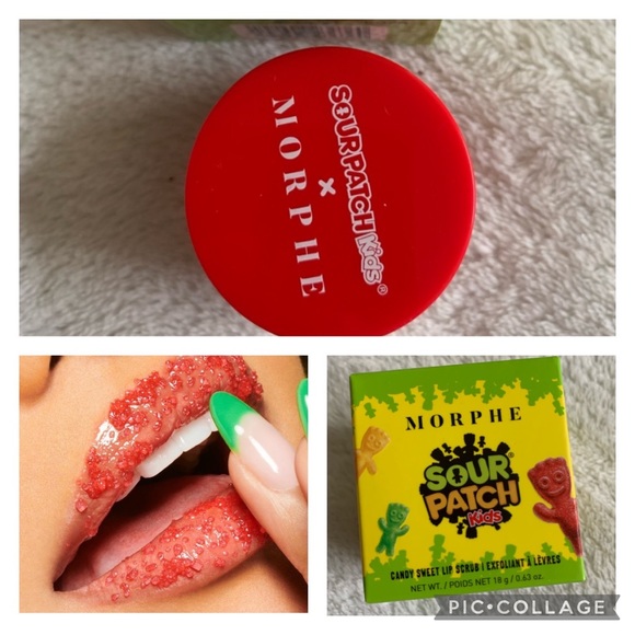 Morphe | Makeup | Morphe Sour Patch Kids Lip Scrub Red Berry Bnib ...